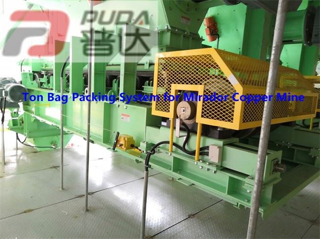 China Customized Ton Bag Packing System For Mirador Copper Mine ...