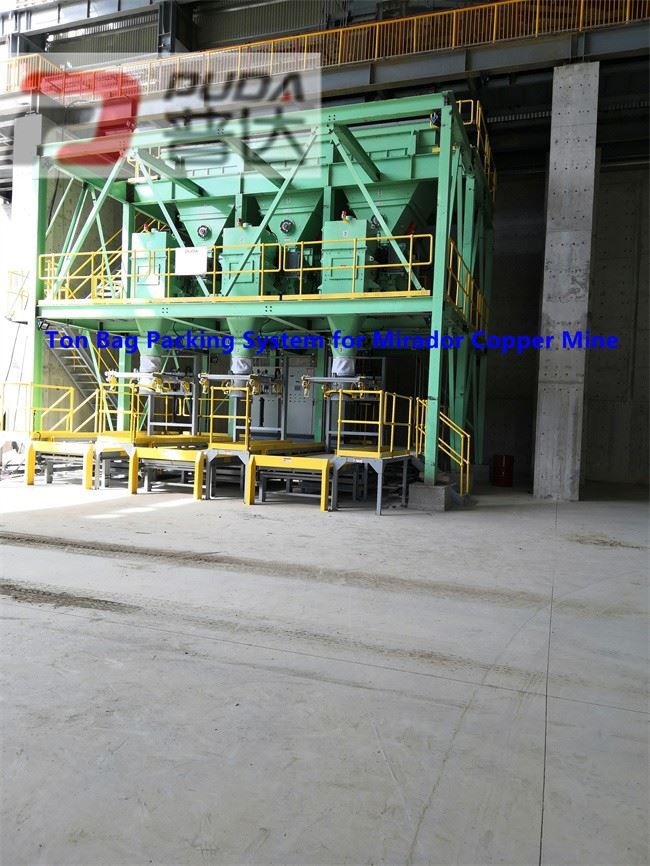 China Customized Ton Bag Packing System For Mirador Copper Mine ...